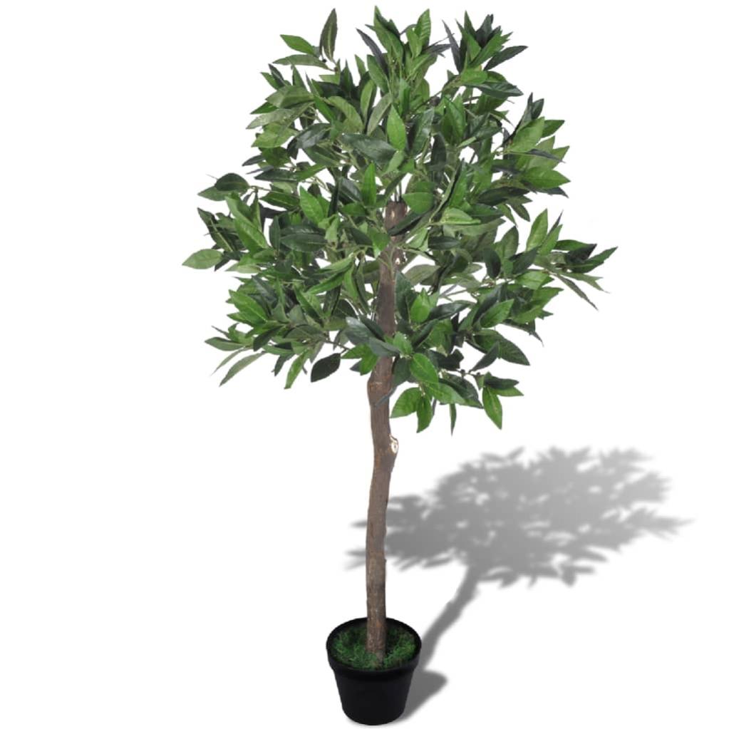 Laurier artificiel avec Pot 120 cm | Leroy Merlin