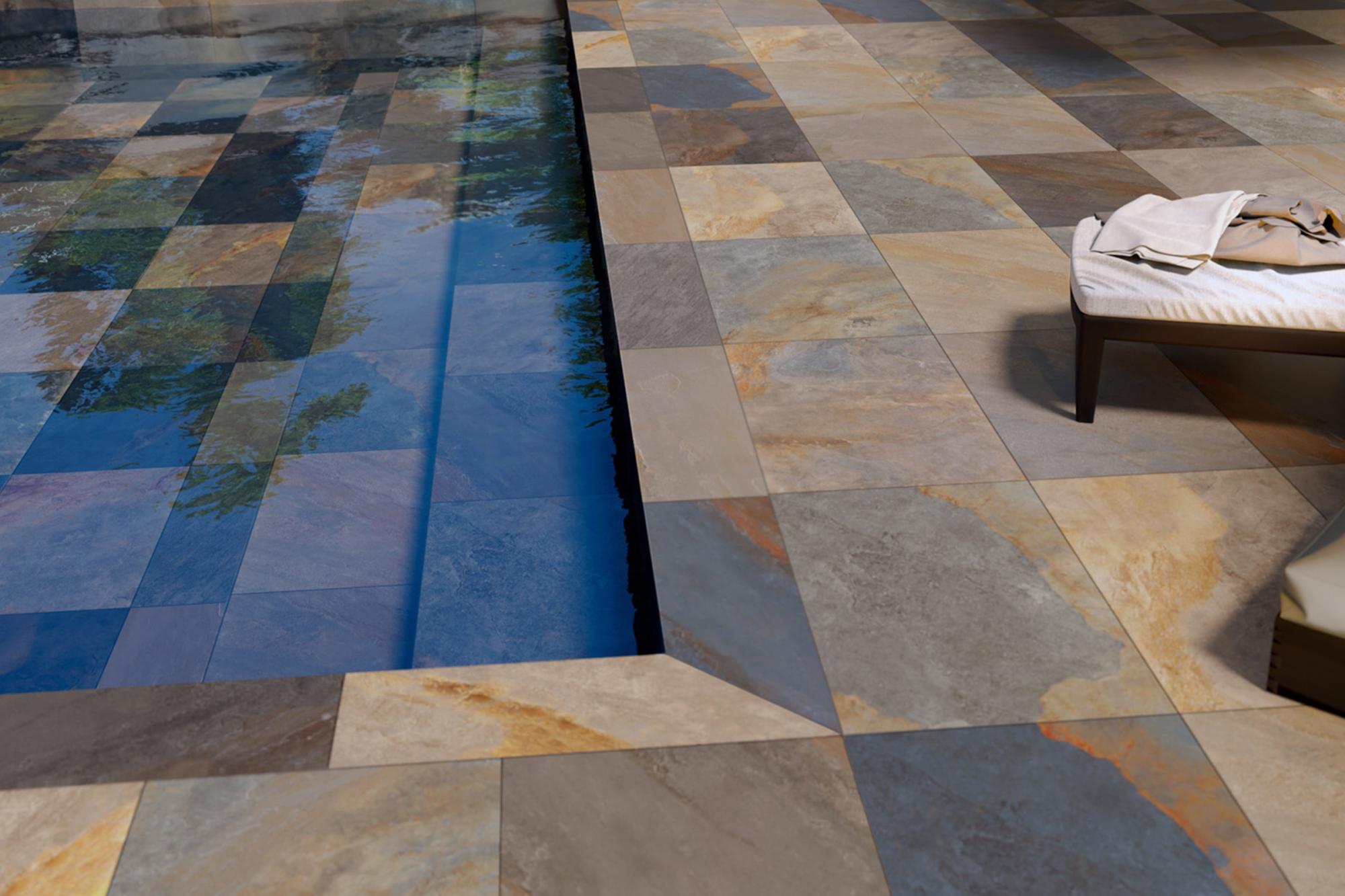Pierre bali pour extérieur 20 mm - Carrelages 60x60x2 cm 20 mm - EPE ...