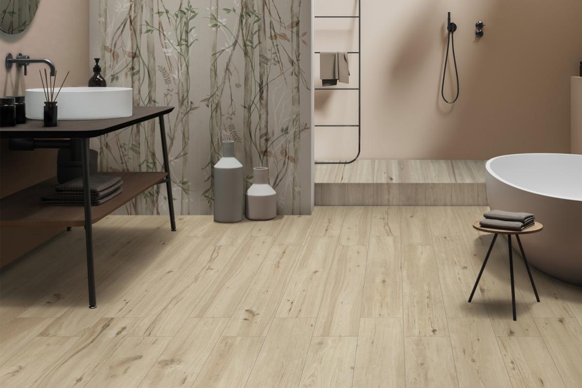 Legno grezzo bianco - Piastrelle 30x120 cm, 9 mm R9 | Leroy Merlin