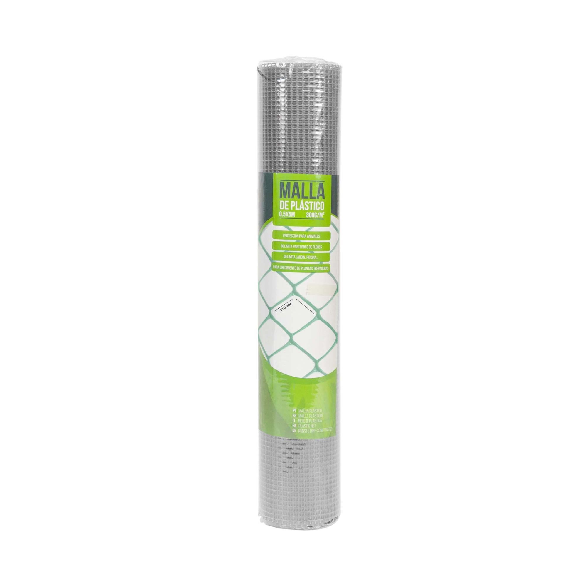 Malla de plástico (5 m) gris 300g/m² | Leroy Merlin