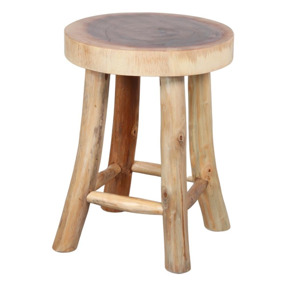 TABOURET BAS EN BOIS MANAO | Leroy Merlin