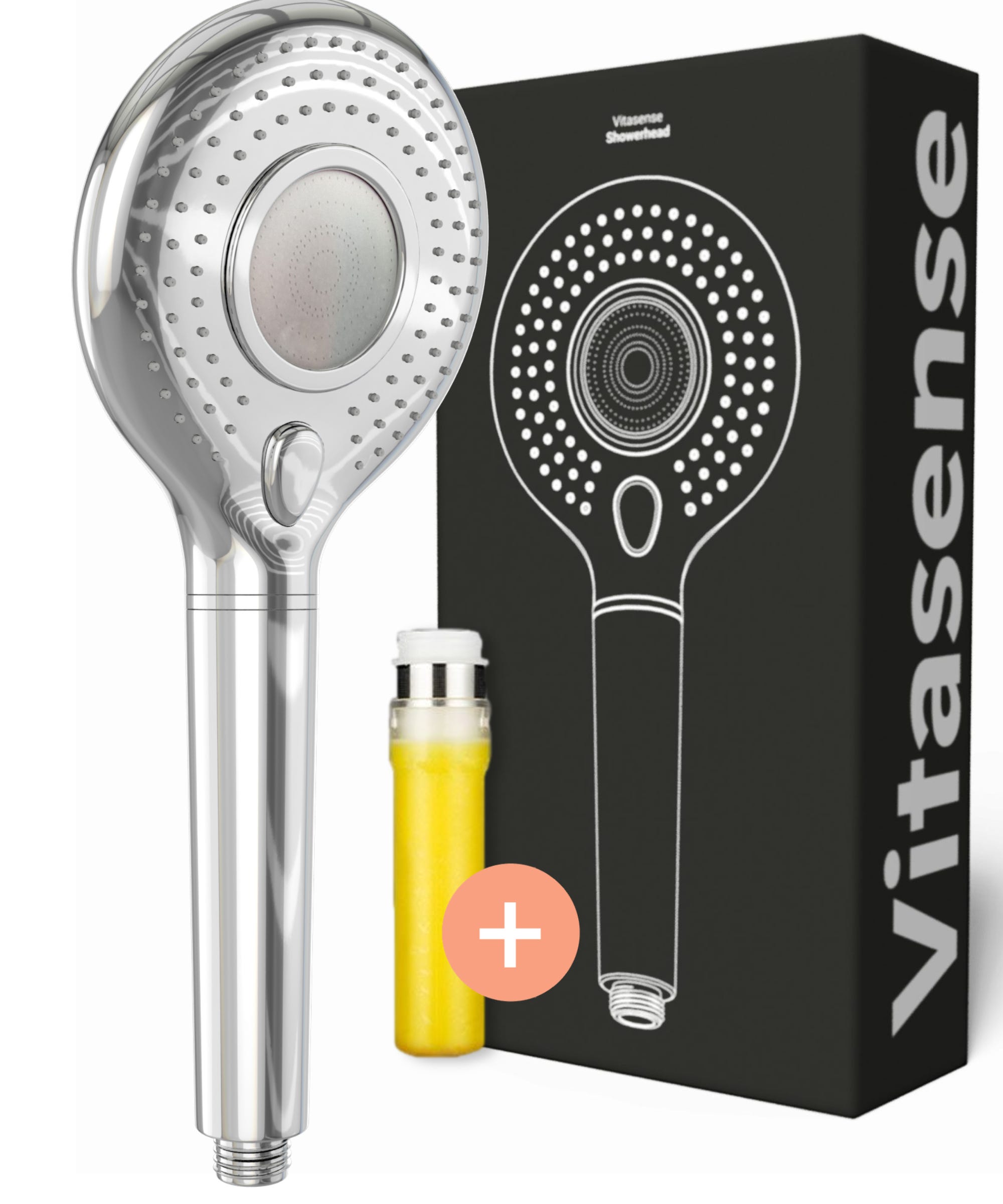 Douchette économe En Eau Avec Filtre à Eau Vitasense Vcplus Leroy Merlin