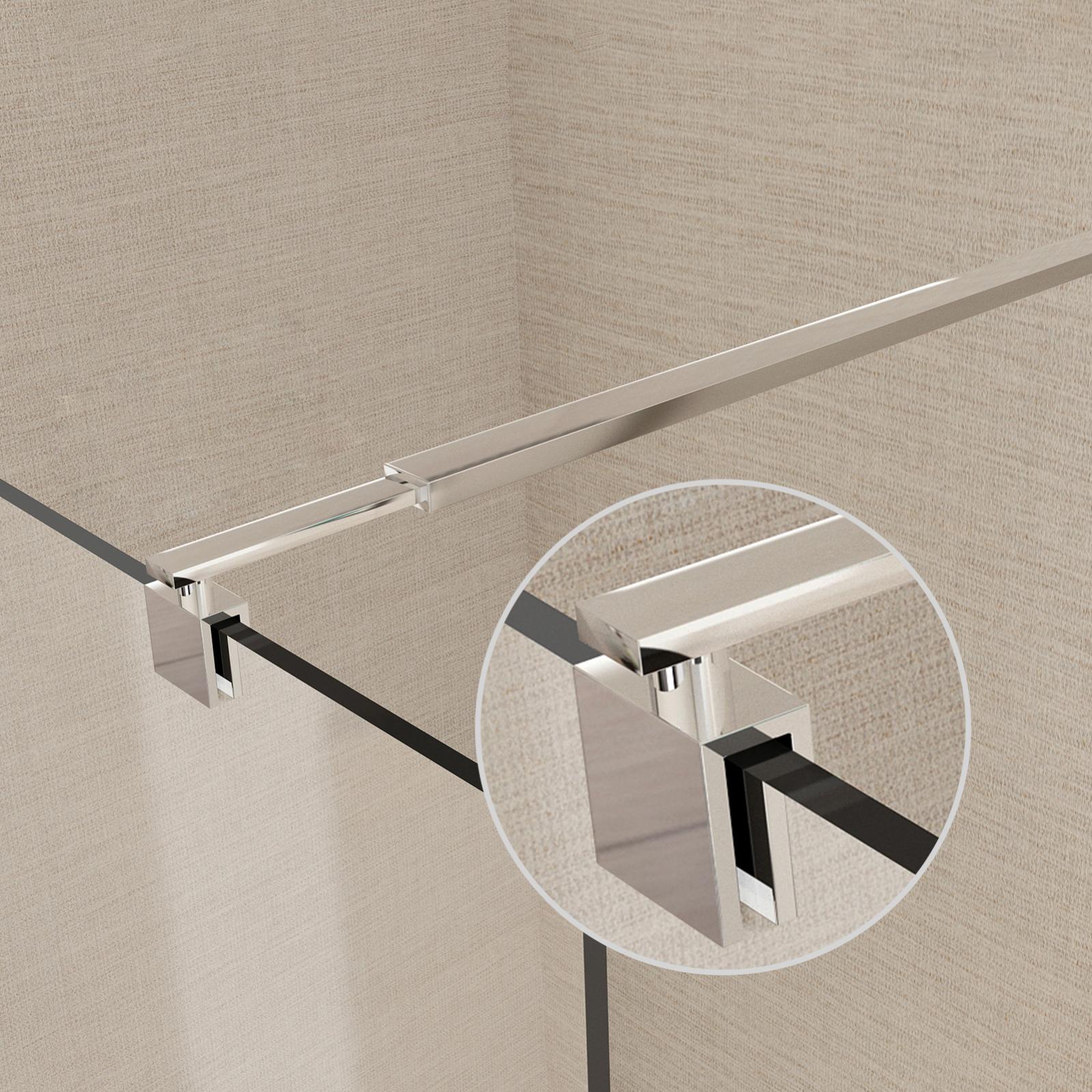 Heilmetz parois de douche barre de stabilisation stabilisateur pour 8 ...