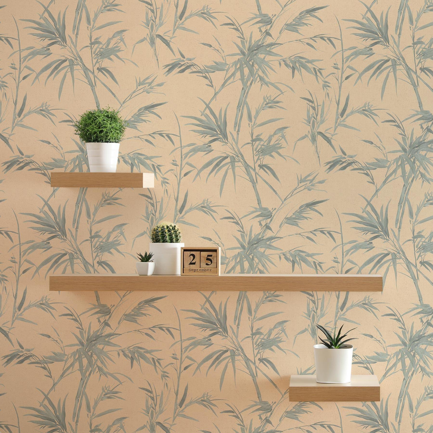Papier peint Jungle Matilde M1-No.3052 | Papier peint intissé | Vert ...