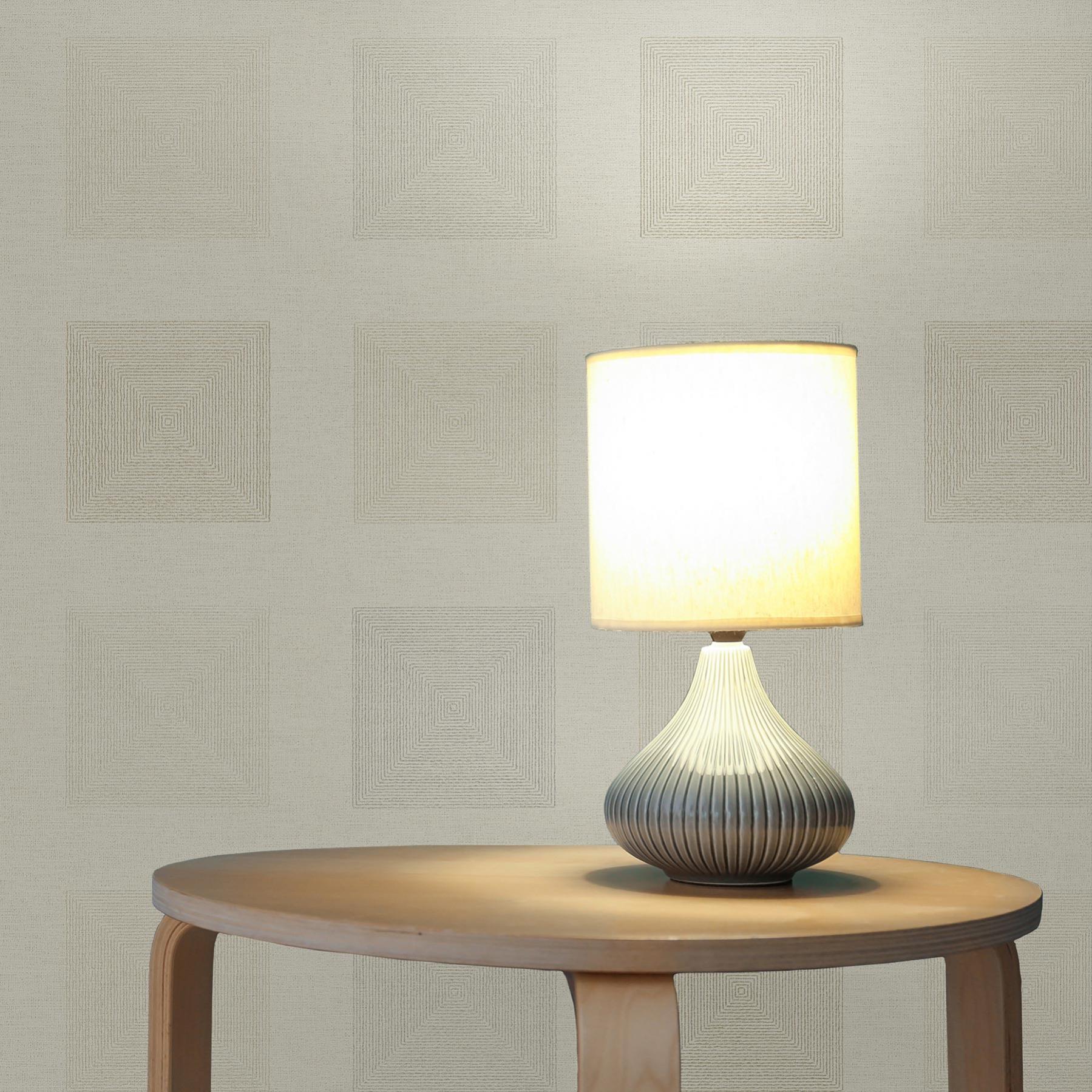 Papier peint graphique Carlo M1-No.2888 | papier peint intissé | crème ...