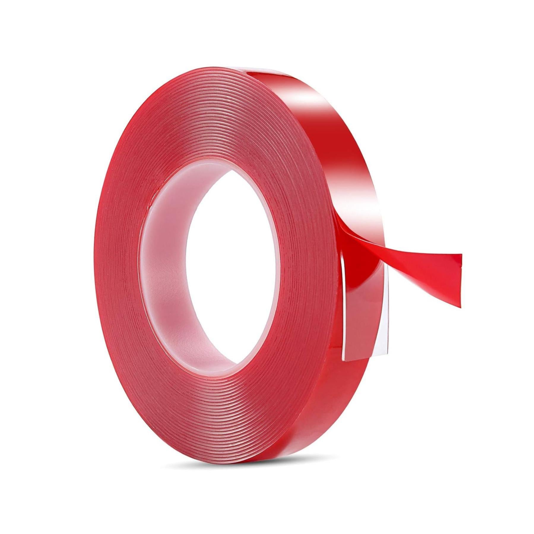 RUBAN ADHESIF DOUBLE FACE ACRYLIQUE TRANSPARENT 19mm x 33m | Leroy Merlin