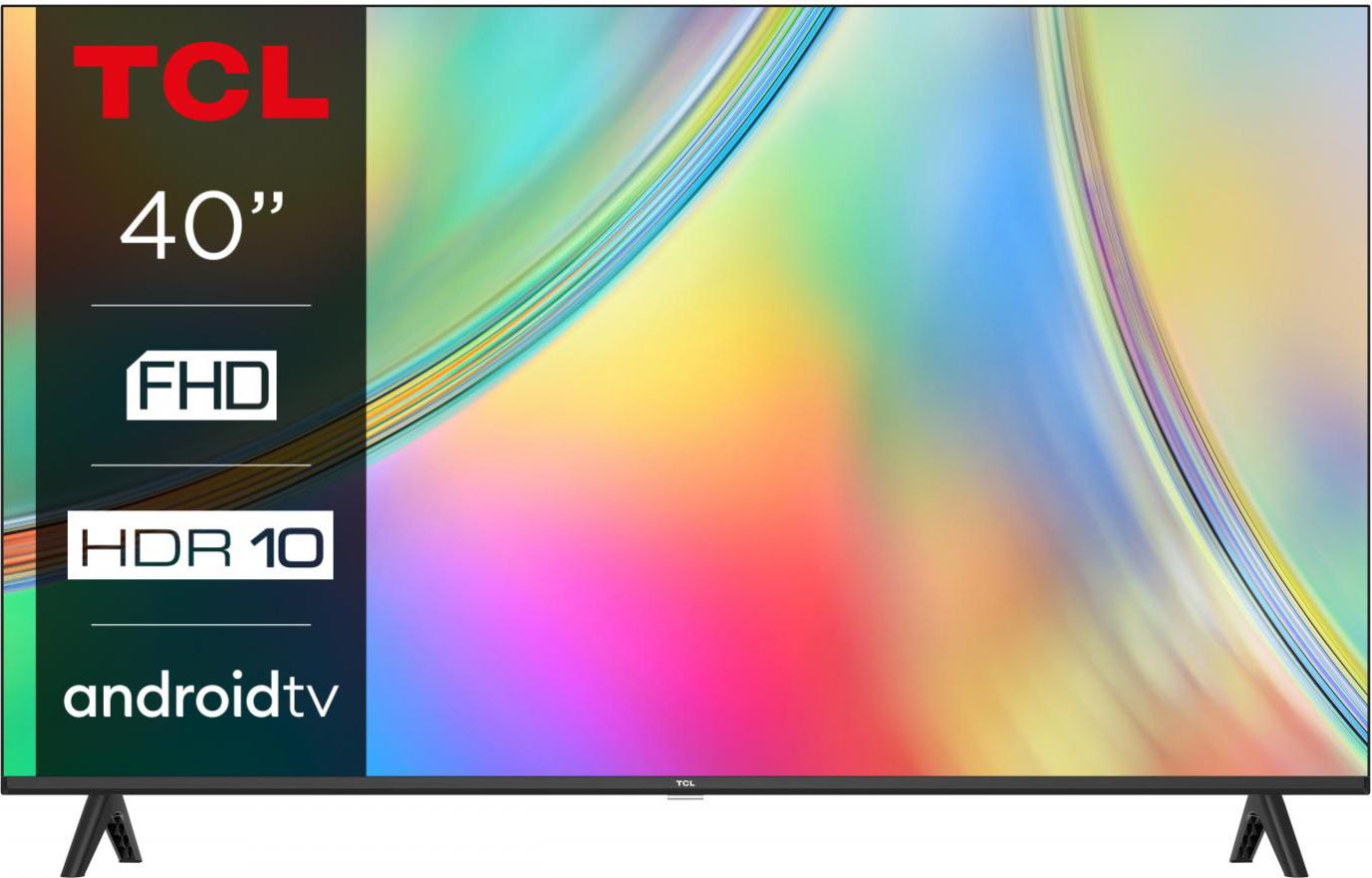 Tcl Smart TV 40" FHD LED Android TV Nero Serie S54 40S5400A | Leroy Merlin