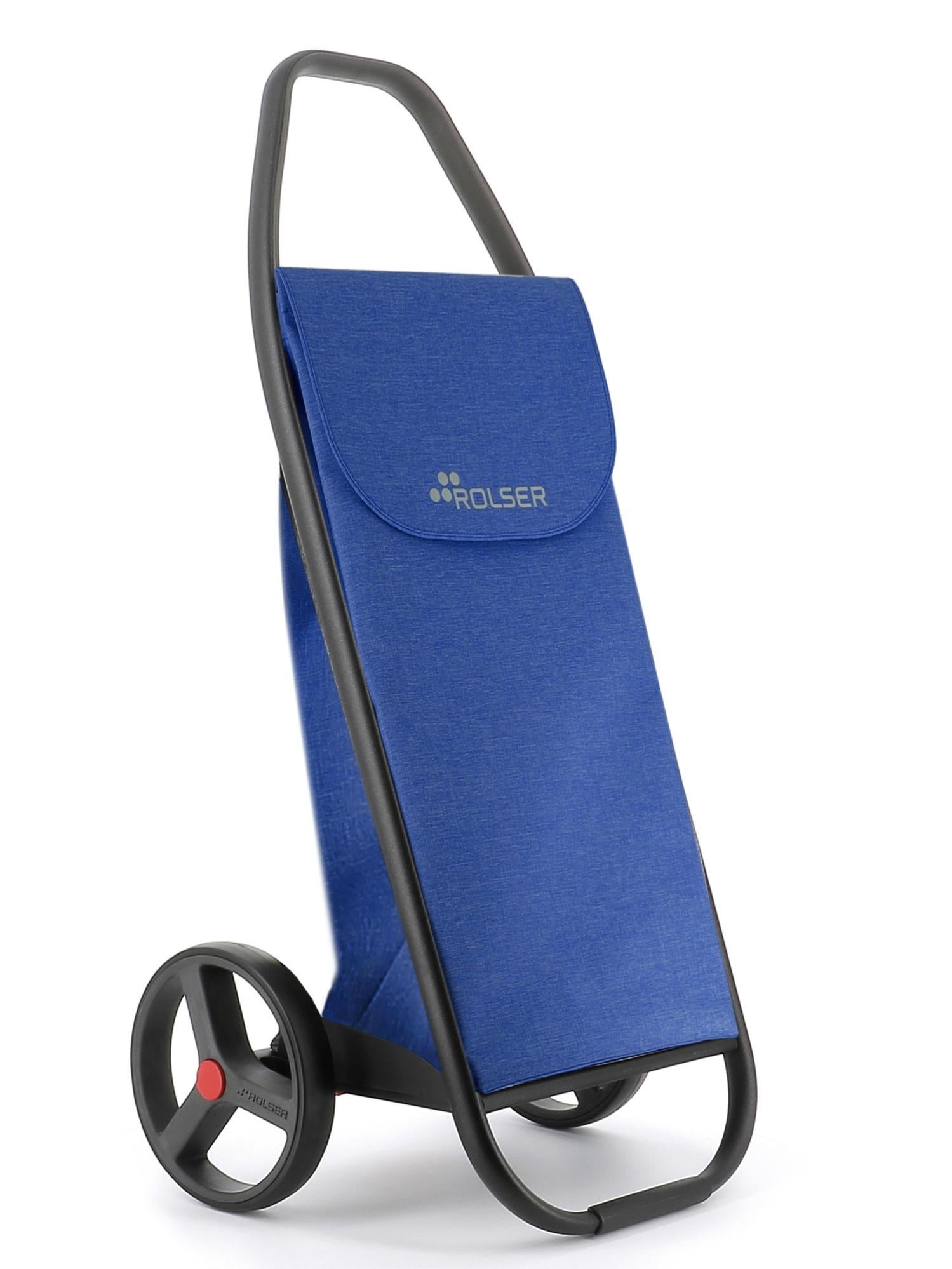 Carro Rolser COM Tweed Black Tube 2 Ruedas Grandes - Azul | Leroy Merlin