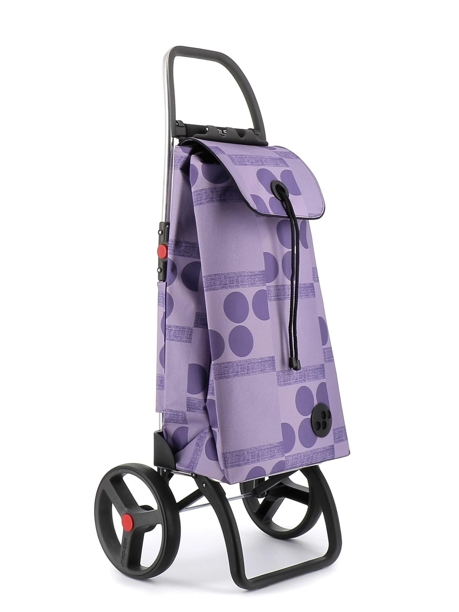 Carro Rolser I-Max Logos 2 Ruedas Grandes Plegable - Malva | Leroy Merlin