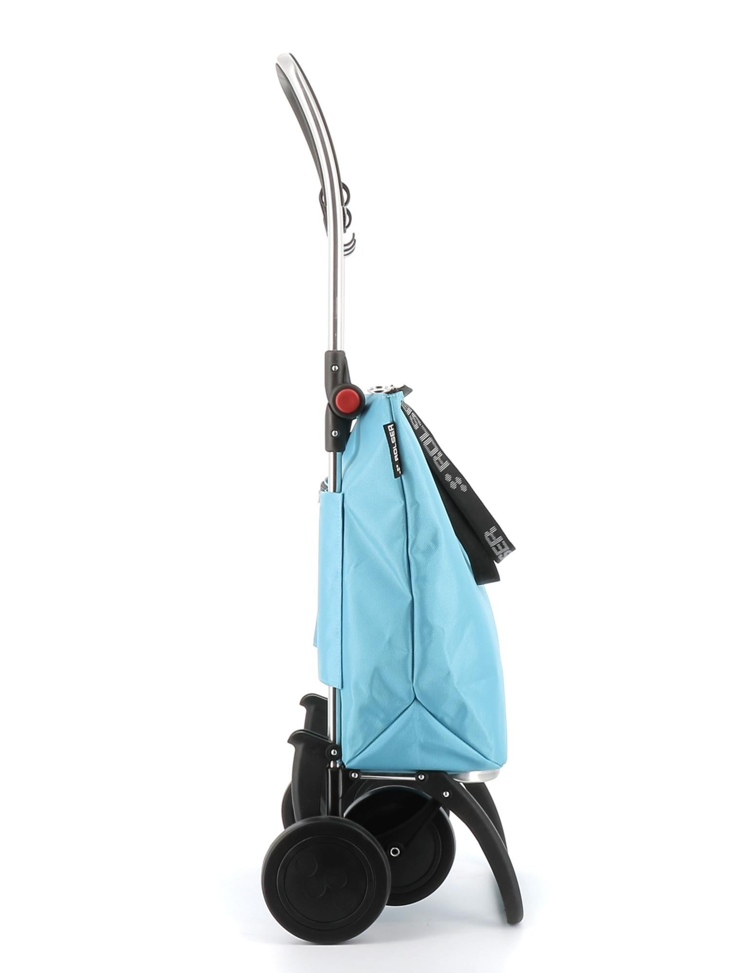 Carro Rolser Mini Bag Plus MF 4 Ruedas Plegable - Celeste | Leroy Merlin