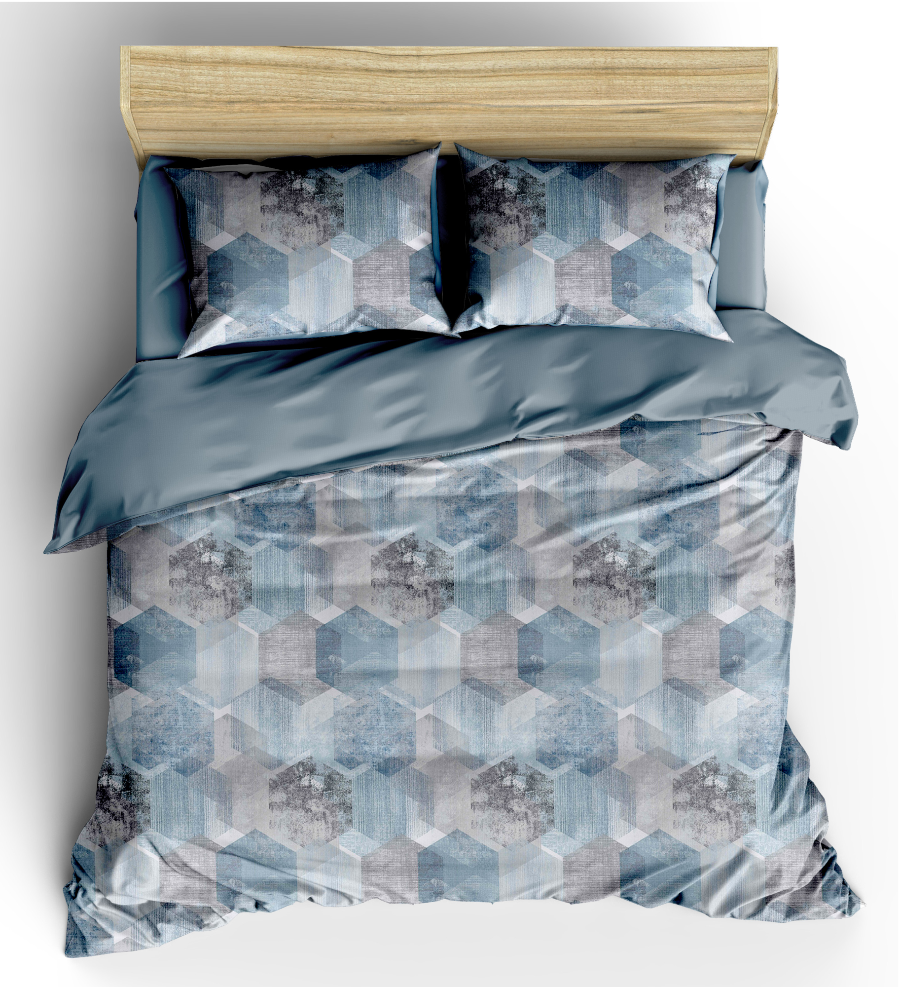 TESS - HOME COLLECTION Completo letto singolo 100% cotone percalle ...