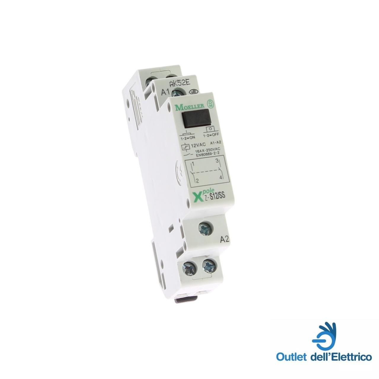 Eaton 265278 z-s12/ss rele' passo-passo 12v ac 2na - Nuovo | Leroy Merlin