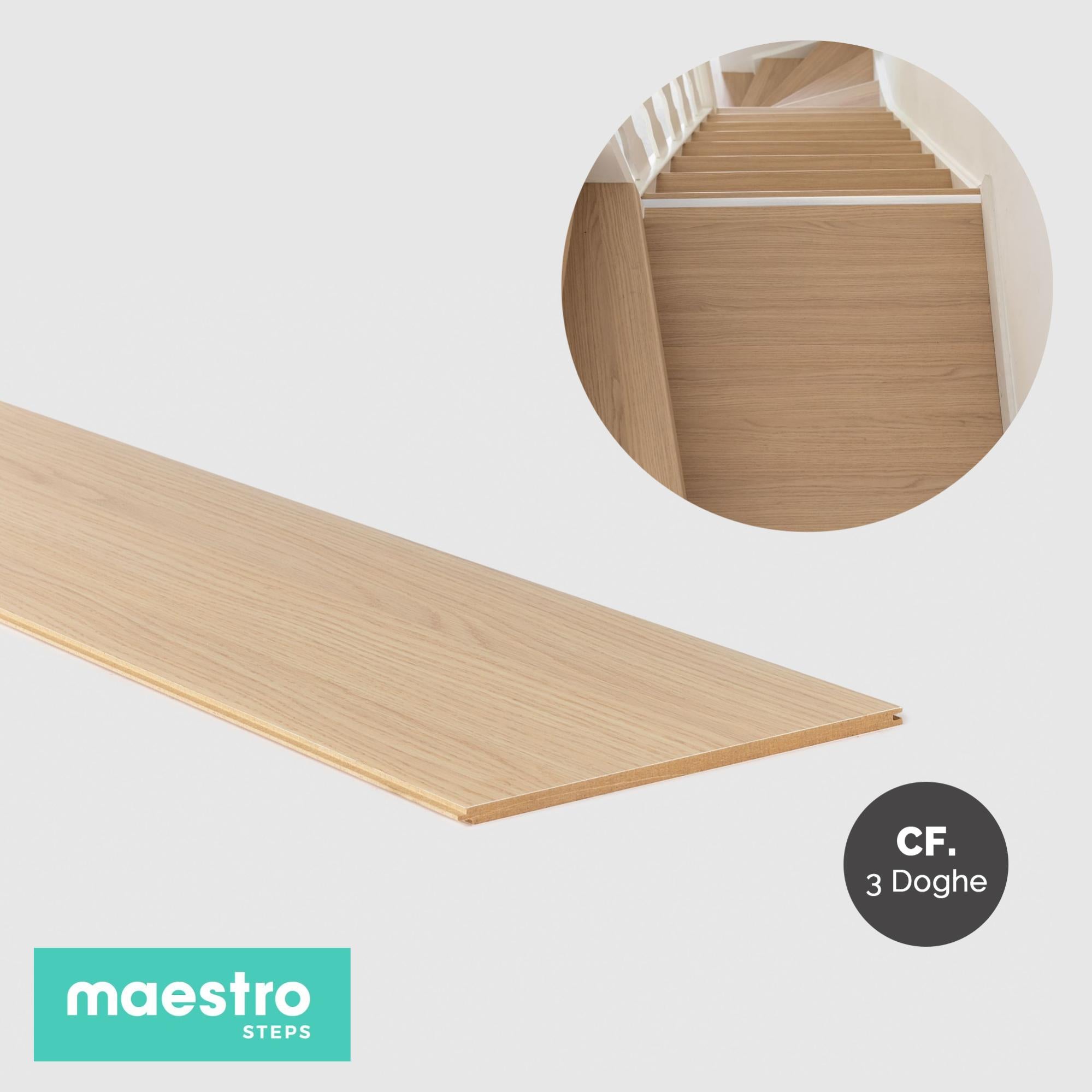 Onlywood Pianerottolo Florida Oak Rivestimento Per Scale | Leroy Merlin