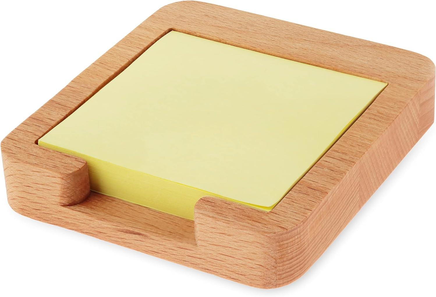R&R SHOP – Porte-notes de bureau Post-lt en bois de hêtre FSC, traité à ...
