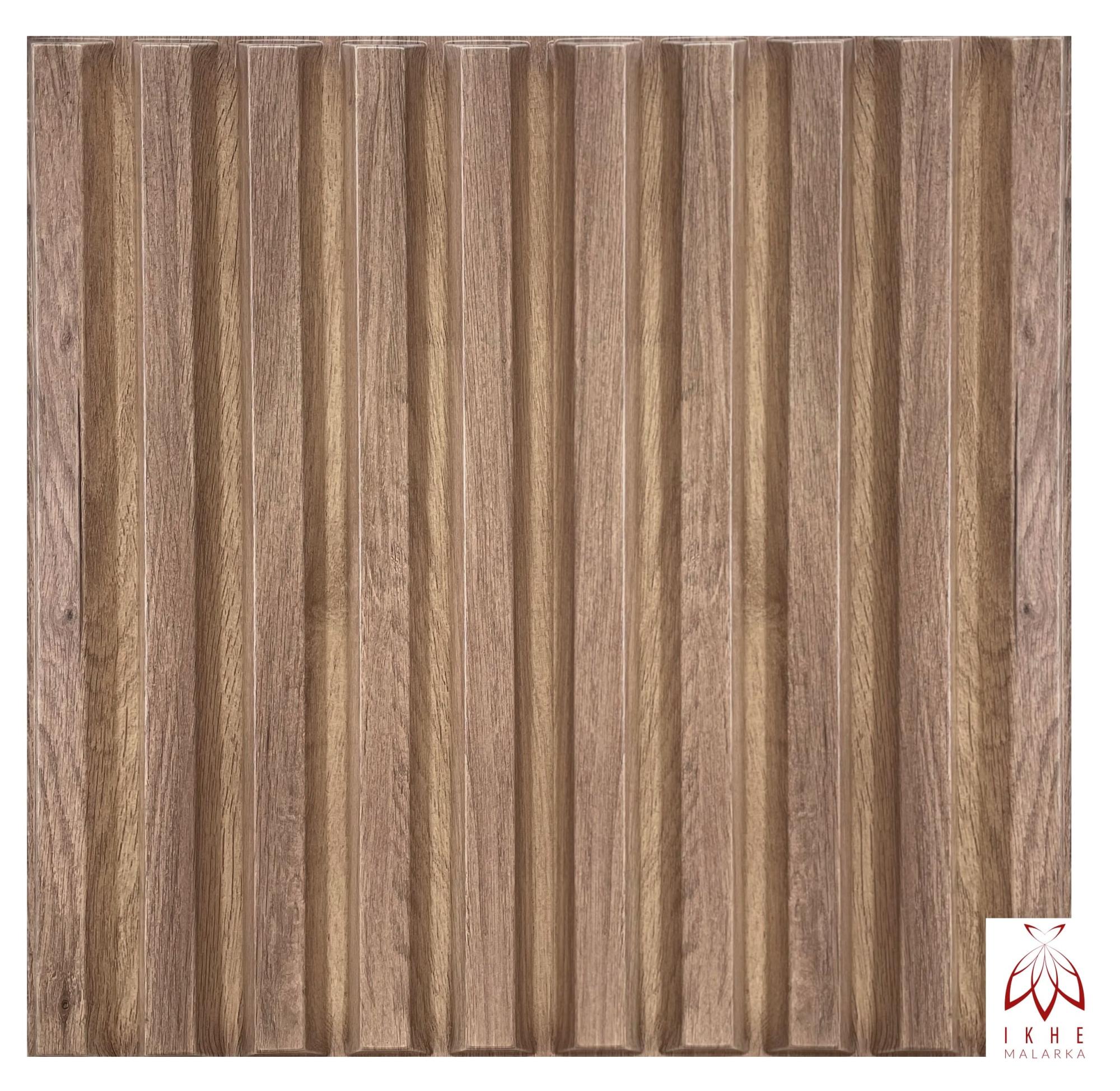 12PCS/3M² Panneaux 3D Panneaux en plastique PVC Aspect bois muraux Mur ...