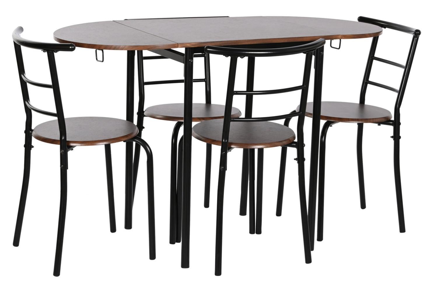 Set de 5 Tables Mdf Métal 121x55x78 Noir | Leroy Merlin