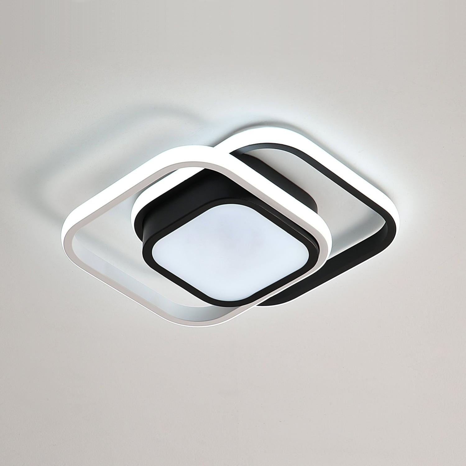 32W Moderno LED Luz de Techo : Elegante 2500lm Luz para Sala de Estar ...