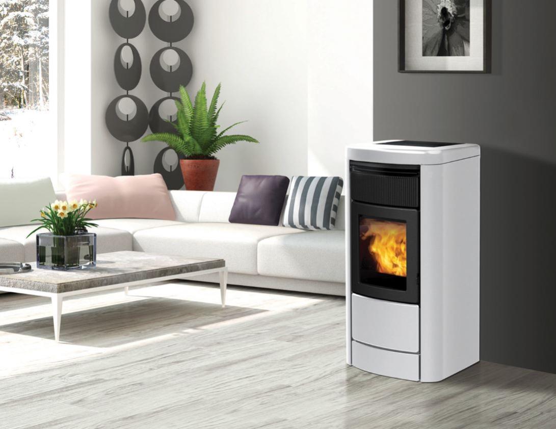 Termostufa a pellet - Layma Evo 18KW - Italiana camini | Leroy Merlin