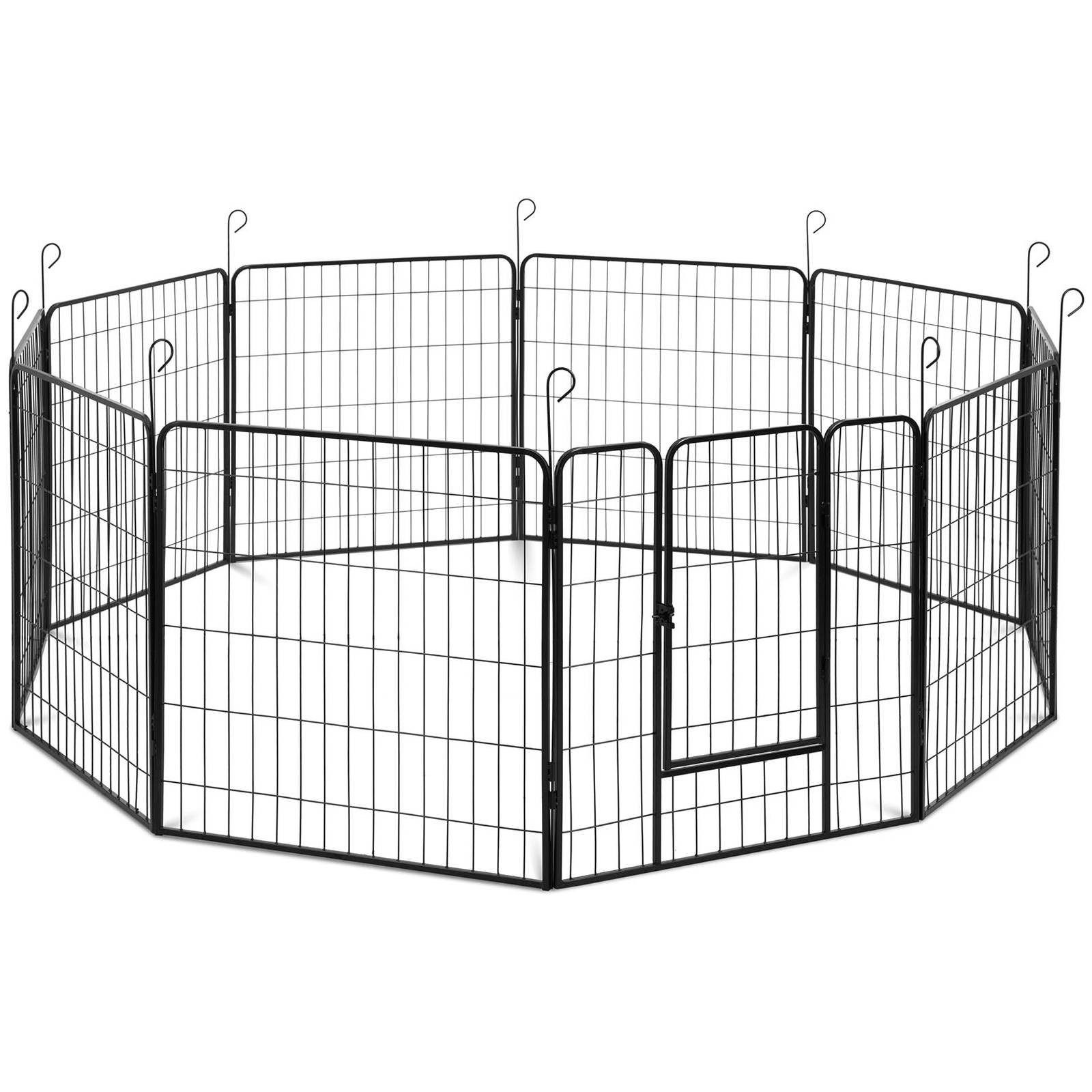 Enclos pour chien - Wiesenfield - 10 segments modulaires - Hauteur : 80 ... Enclos pour chien - Wiesenfield - 10 segments modulaires - Hauteur : 80 ...
