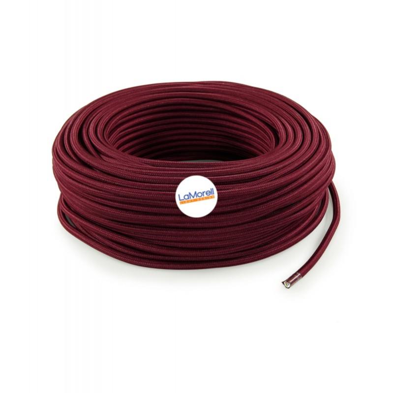 LA MORELL LIGHT DESIGN - CAVO ELETTRICO ROTONDO RIVESTITO IN TESSUTO ...