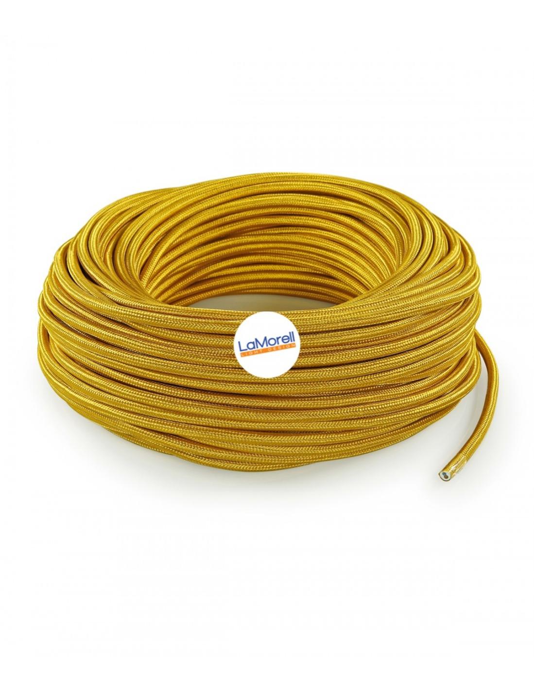 LA MORELL LIGHT DESIGN - CAVO ELETTRICO ROTONDO RIVESTITO IN TESSUTO ...