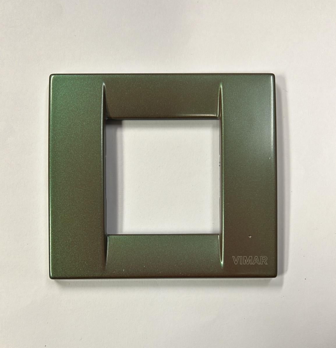 VIMAR - PLACCA IDEA 1-2 MODULI COLORE PETROLIO*** | Leroy Merlin