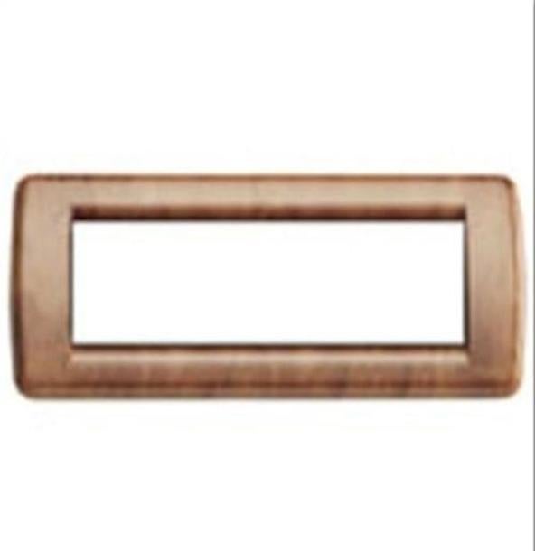 VIMAR - PLACCA IDEA RONDO' 6 MODULI COLORE RADICA CILIEGIO | Leroy Merlin