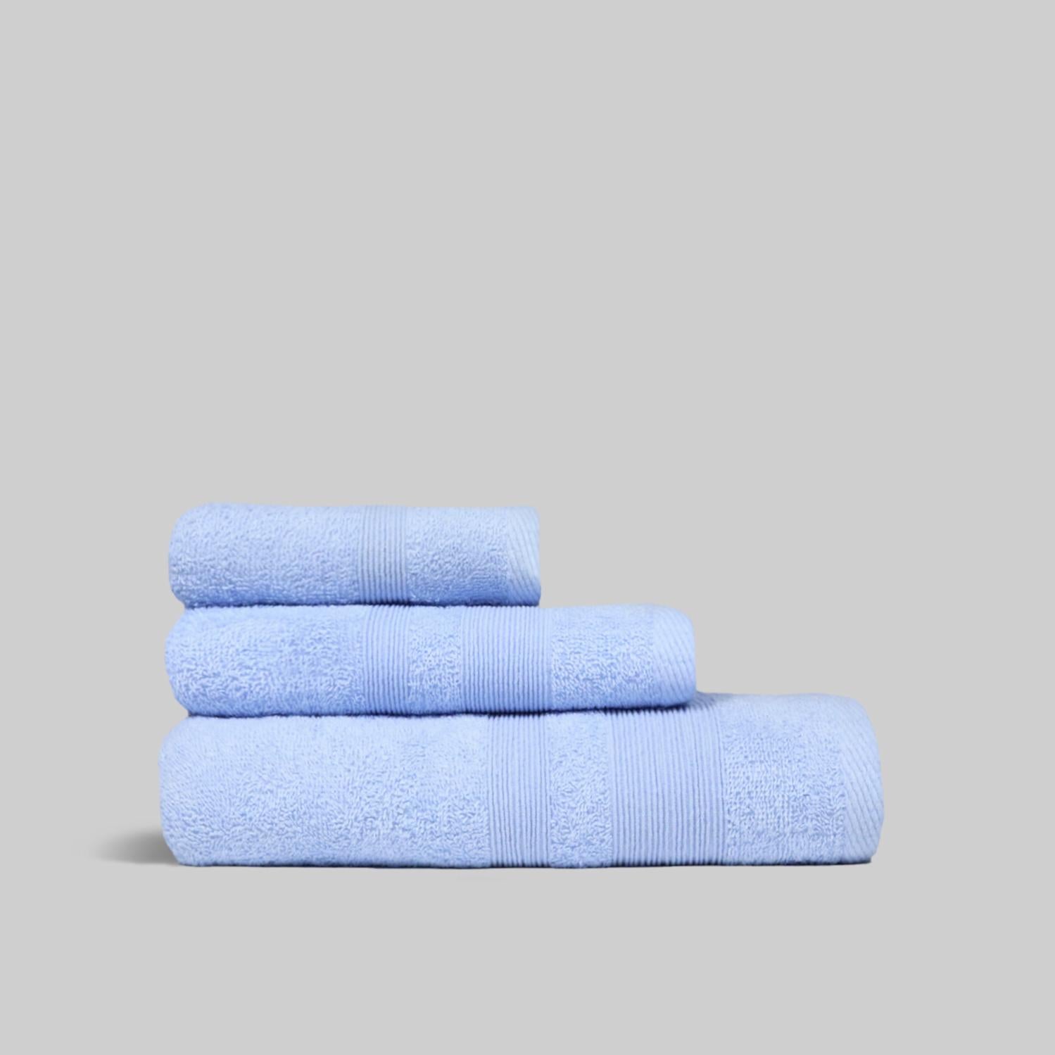 Toalla Lavabo (50x100cm) Azul Claro Donegal Collections | Leroy Merlin