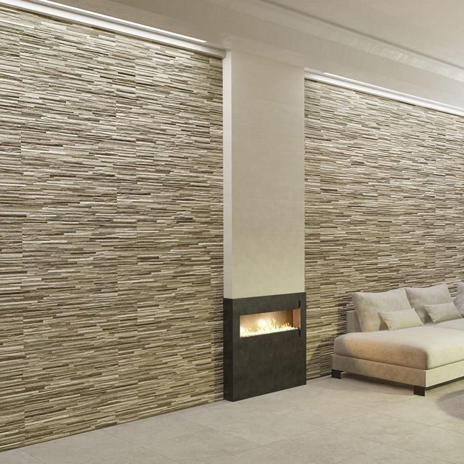 Carrelage parement ORDESA HAYA 32 x 89 cm effet pierre | Leroy Merlin