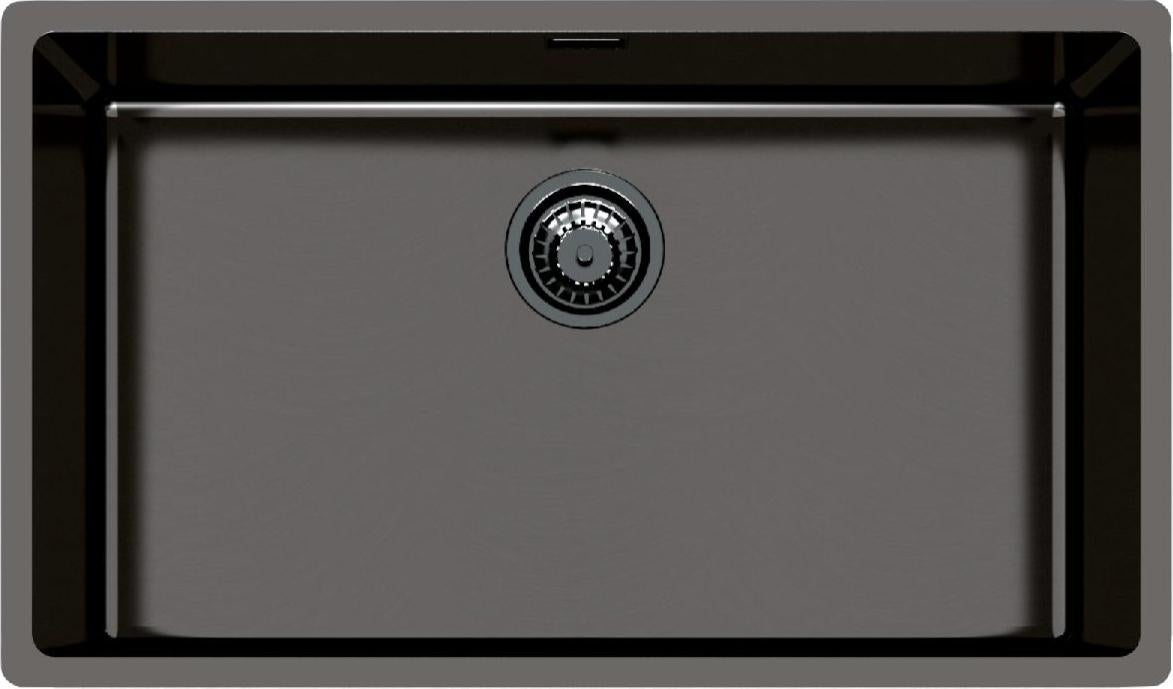 FOSTER Lavello Cucina 1 Vasca Sottotop 75 cm Inox Canna di Fucile 2157 ...