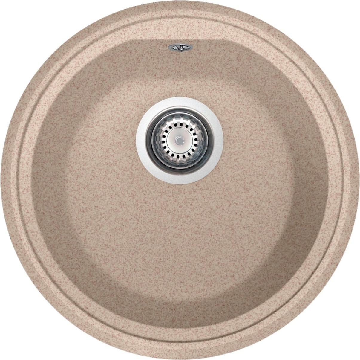 Plados Lavello Cucina Incasso 1 Vasca Tondo 43.5 cm Avena PL4351UG94 ...