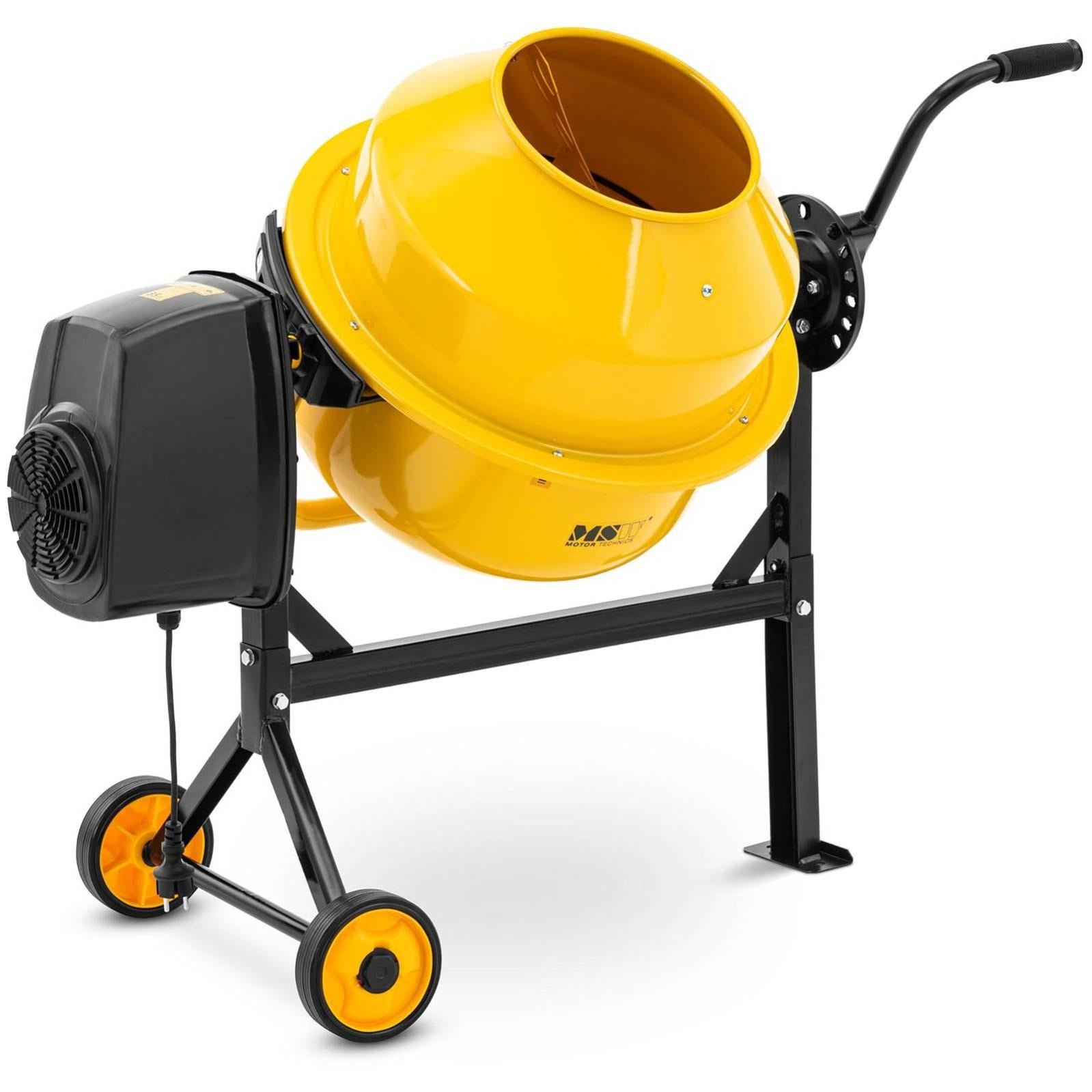 Betoniera con motore (220 W) Impastatrice per cemento Miscelatore ...