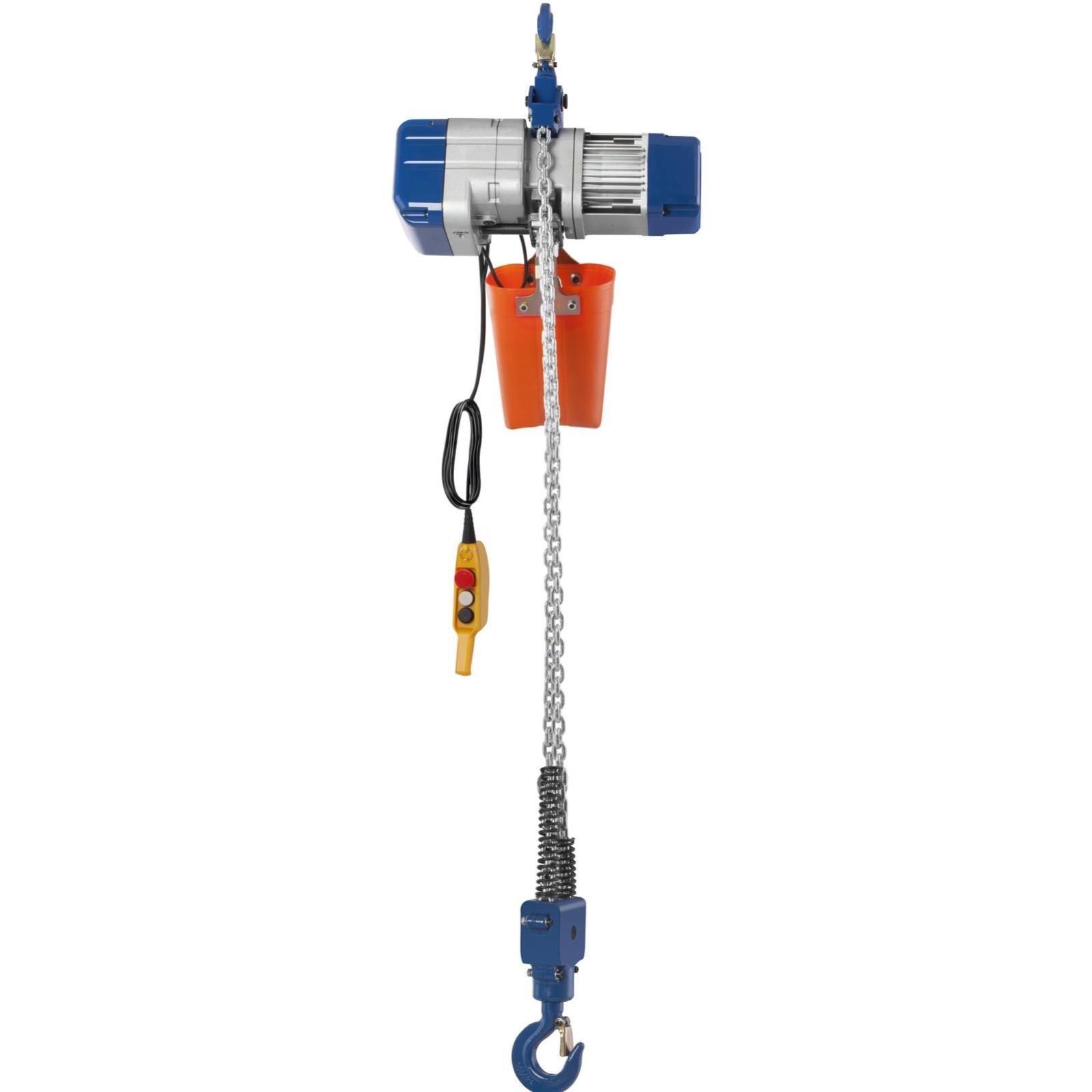 Paranco A Catena Elettrico Verricello Argano Carrello Gru 2 T Comando A ...