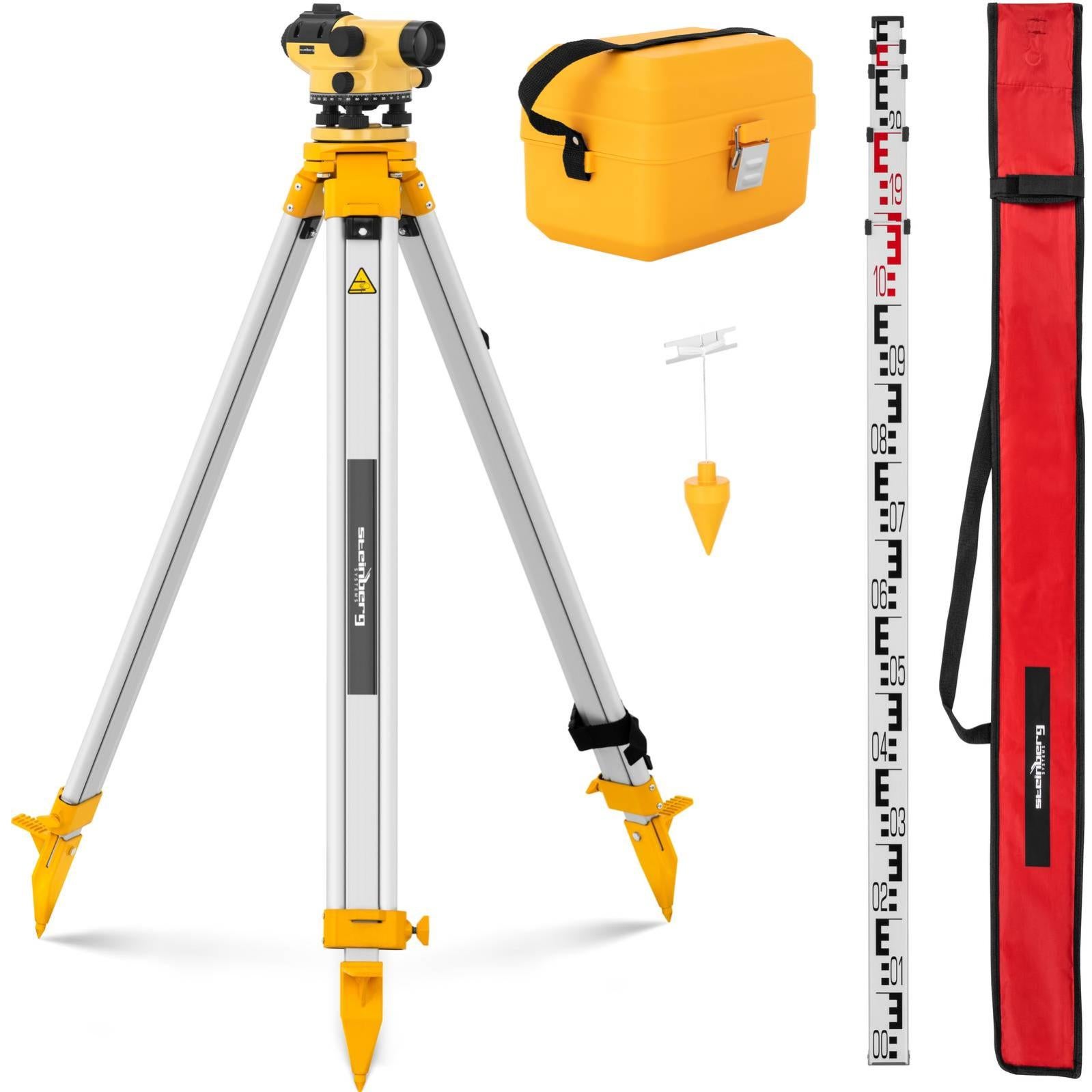 Niveau De Chantier Matériel Topographique Objectif 32x/38 mm Trépied ...