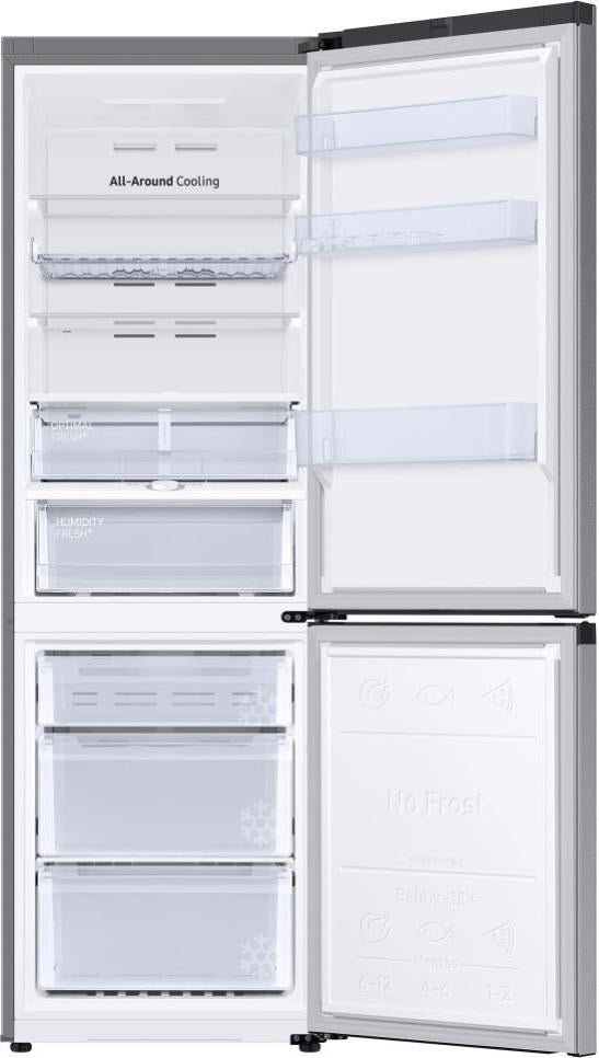 Samsung RB34C675DSA Frigorifero Combinato No Frost 344 lt Classe D colore Inox | Leroy Merlin
