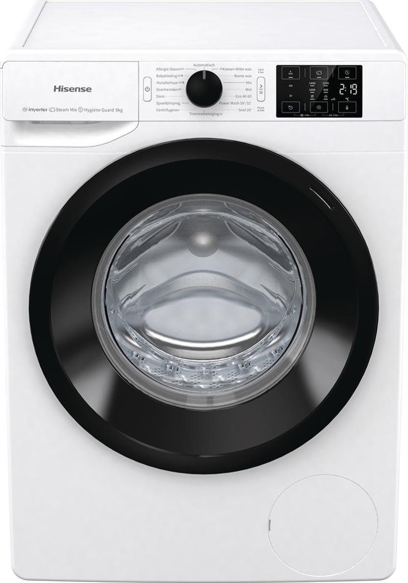 Hisense WFGE901439VM Lavatrice 9 kg Classe A Centrifuga 1400 giri ...