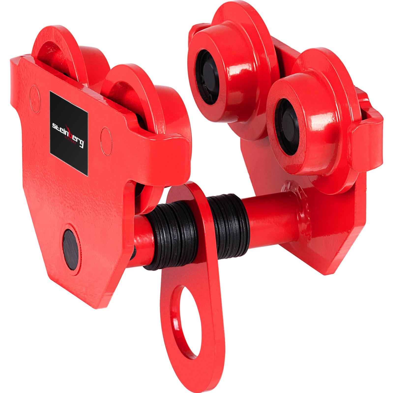 Carrello Porta Paranco A Spinta 1000 Kg Carrellino Paranco Intervallo ...