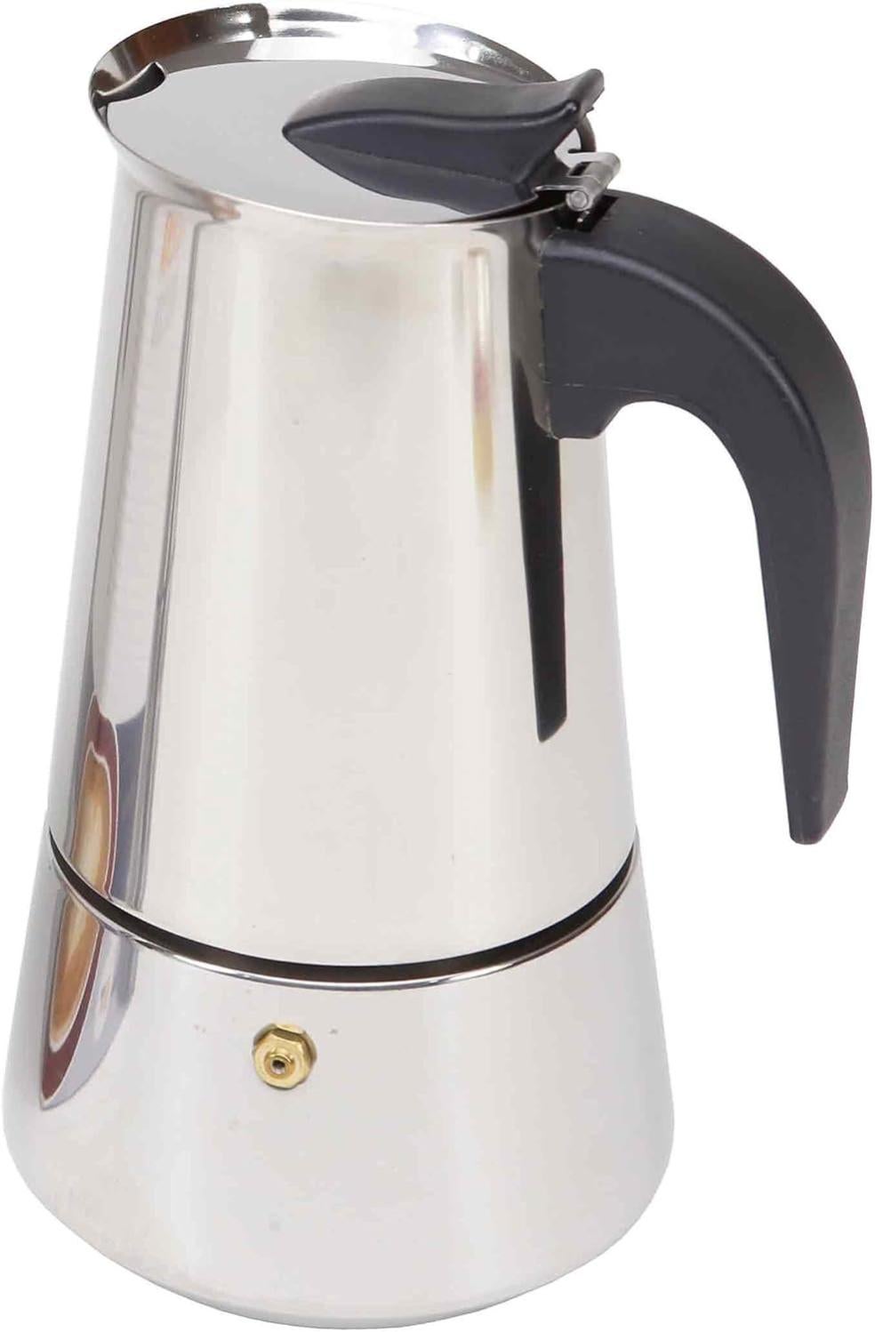 Cafetera acero inoxidable 9 tazas | Leroy Merlin