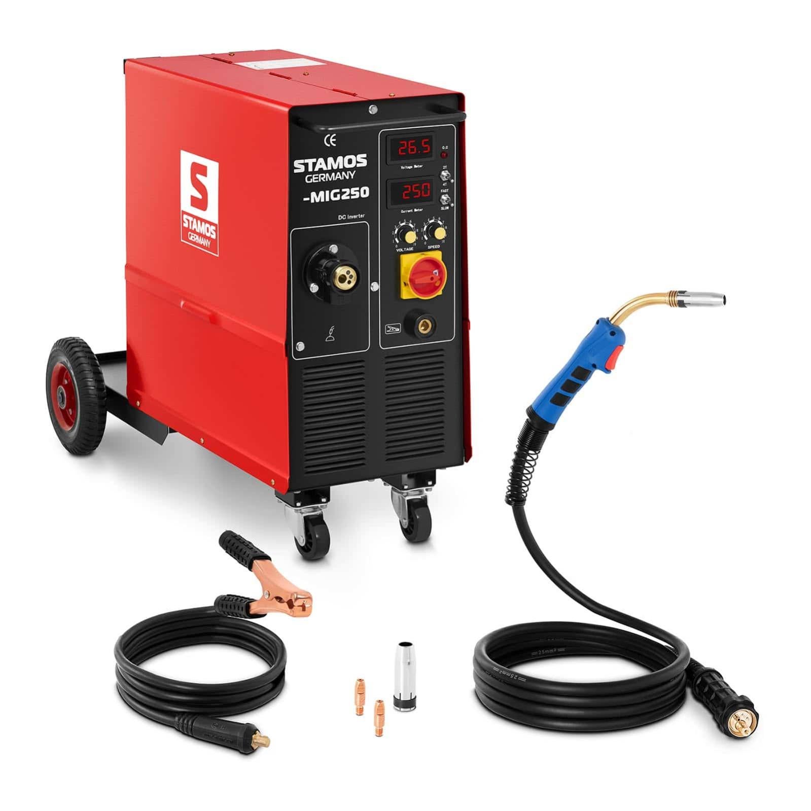 Poste A Souder Mig Mag Alu Soudage Soudure Semi-Auto Au Fil Pro Avec ...