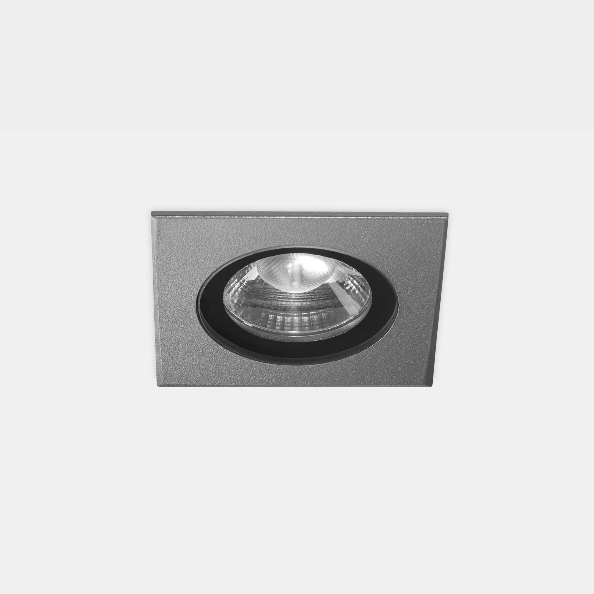 DOWNLIGHT IP66 MAX 75MM SQUARE LED 6.5W 3000K GRIS URBAIN 423LM | Leroy ...