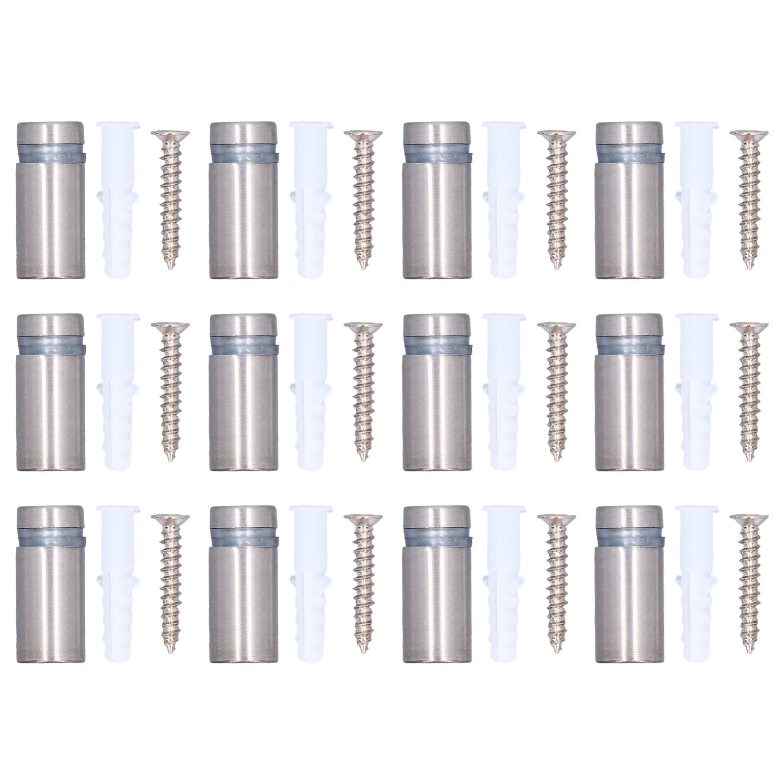 Lot de 12 vis de fixation en acier inoxydable pour panneaux ...