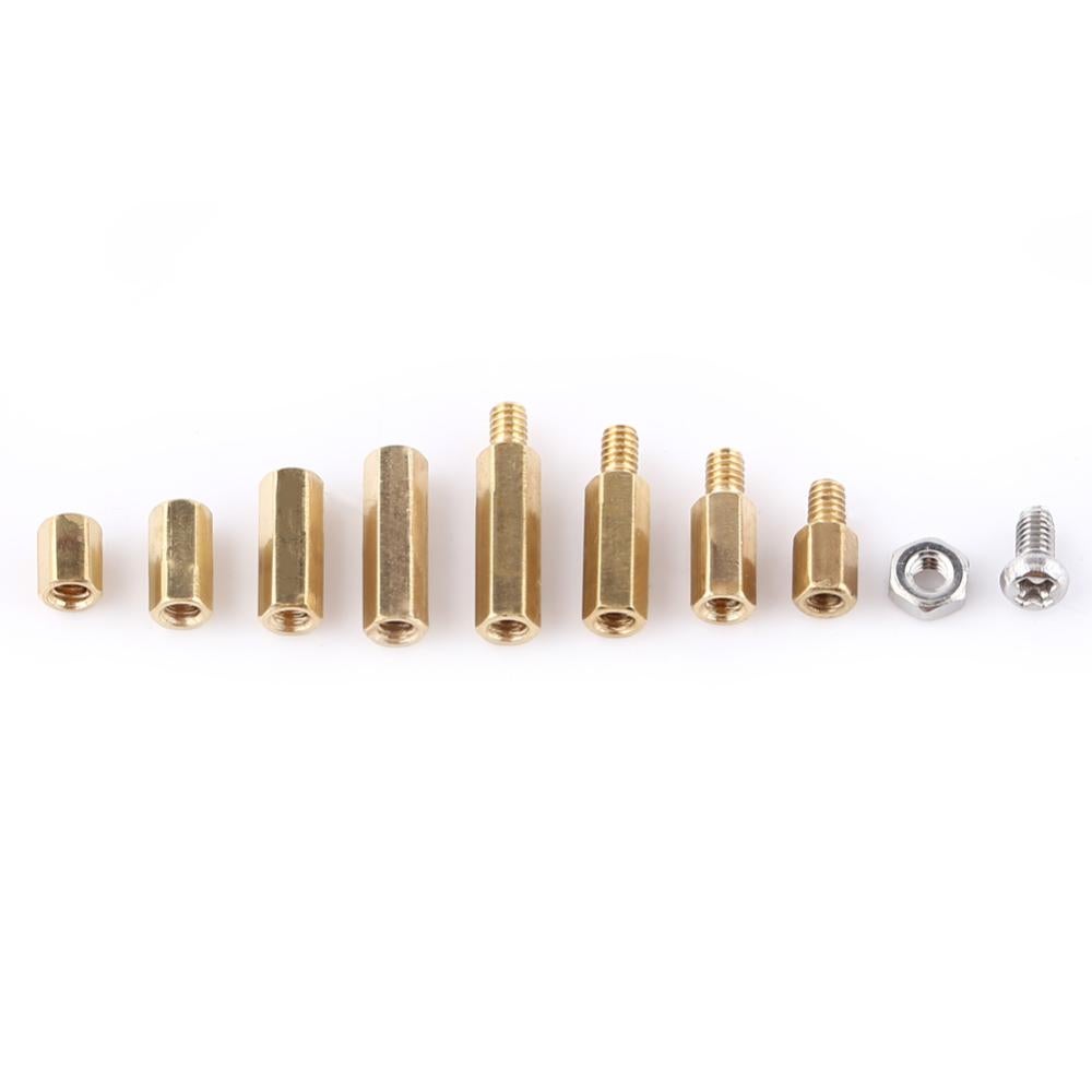Kit de vis m2 hex column male female standoff screw nuts (set c ...