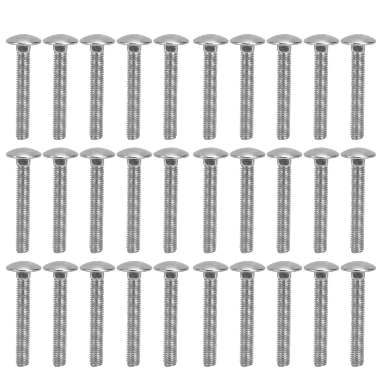 Kit de 30 boulons m8x1.25 en acier inoxydable a2 | Leroy Merlin