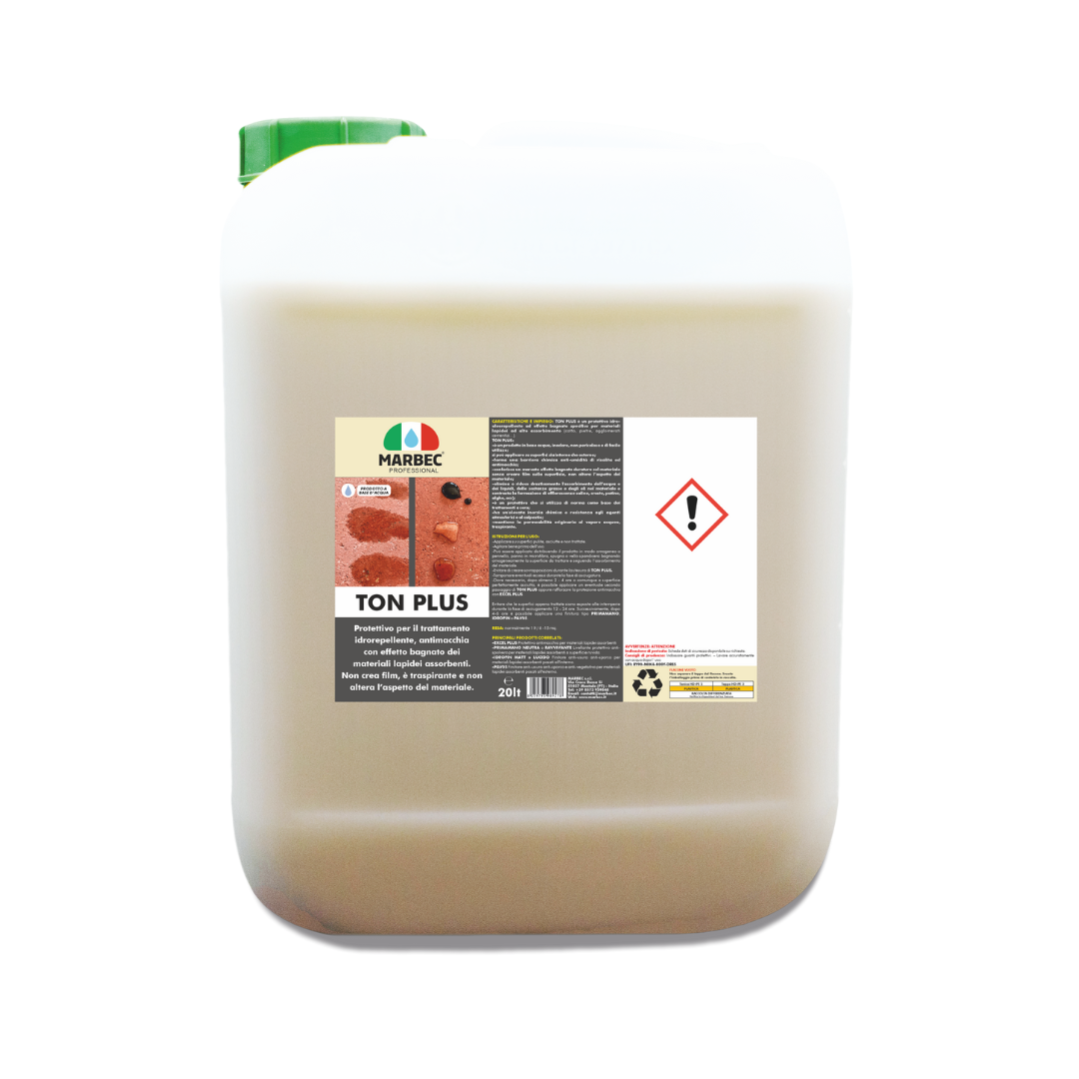 TON PLUS - Protettivo antimacchia a forte tonalizzazione per materiali lapidei - 20LT | Leroy Merlin