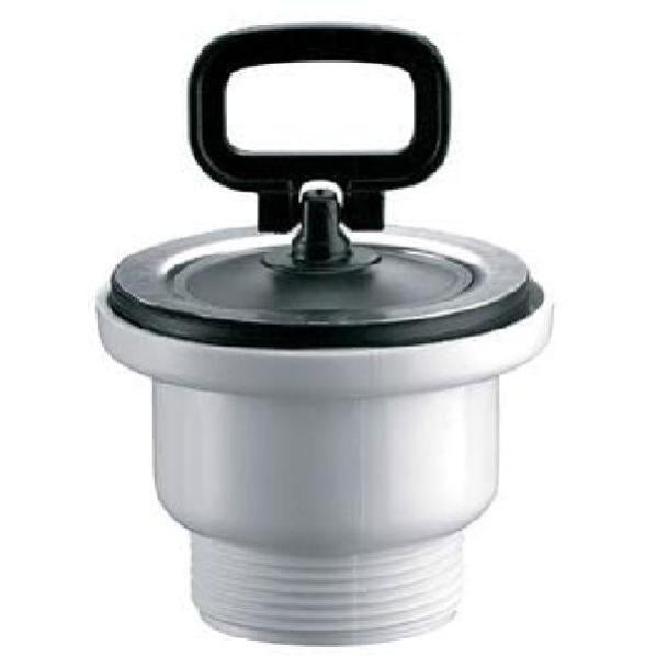 Idro Bric 132185 Piletta in plastica con tappo per lavelli inox | Leroy ...