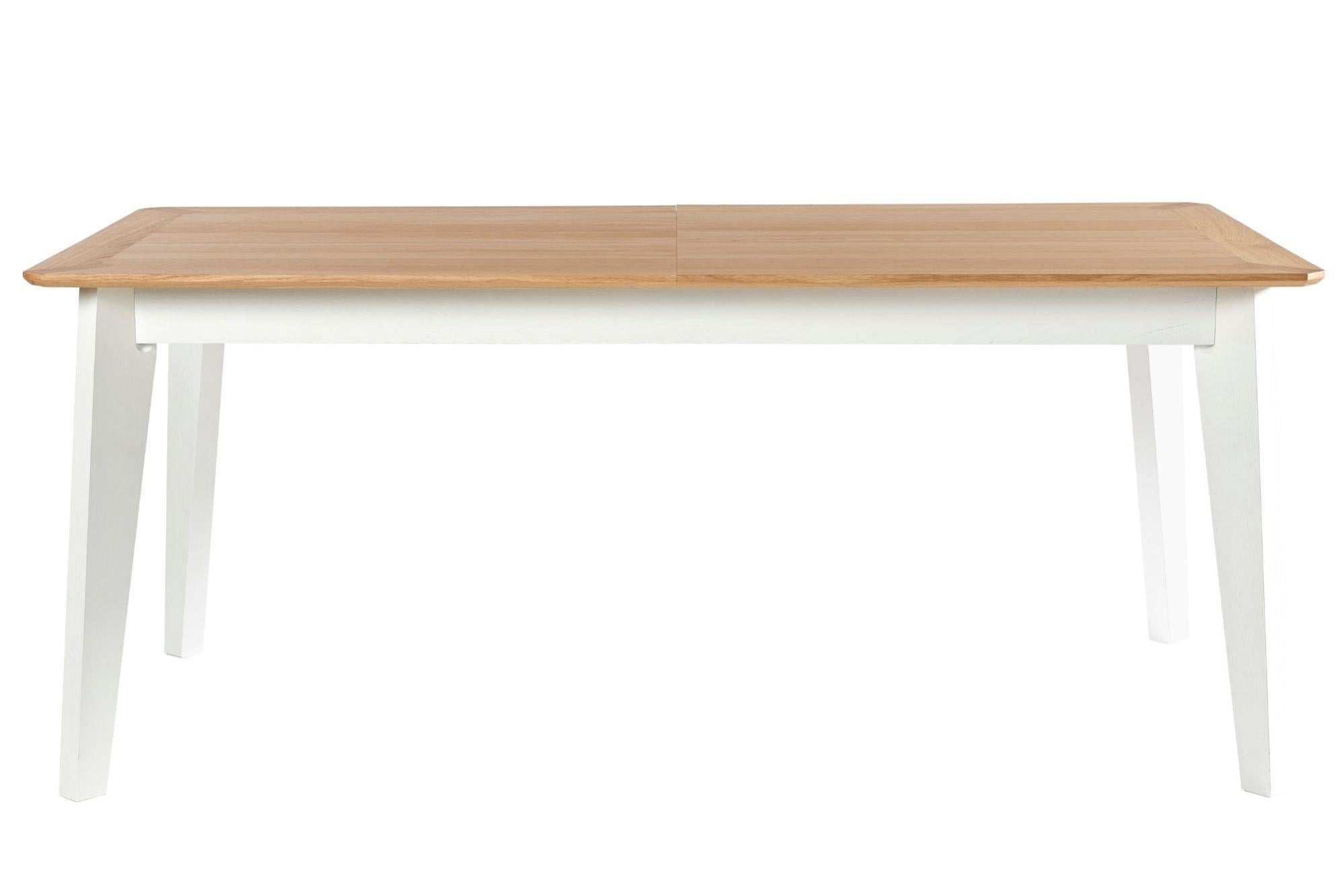 Table à manger rectangulaire extensible en chêne L180/260 - JOYCE ...