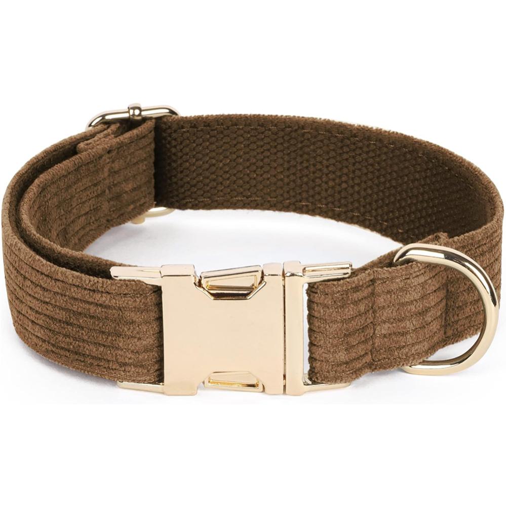 Collier pour chien en coton naturel, collier pour animal de compagnie ...