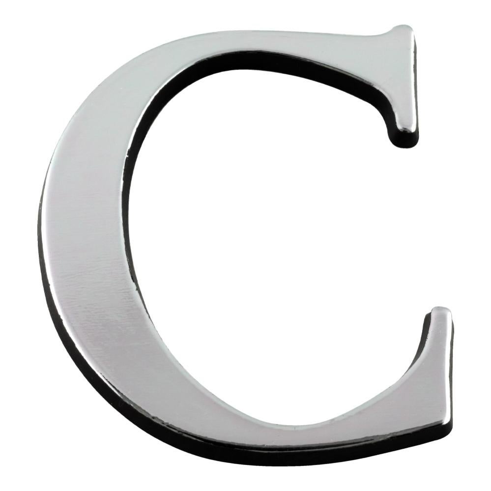Lettre C Argent Hauteur 60mm - 4622958 | Leroy Merlin