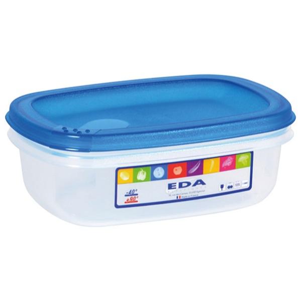 EDA - Boîte de conservation Naturel 0.5L rectangle - turquoise | Leroy ...