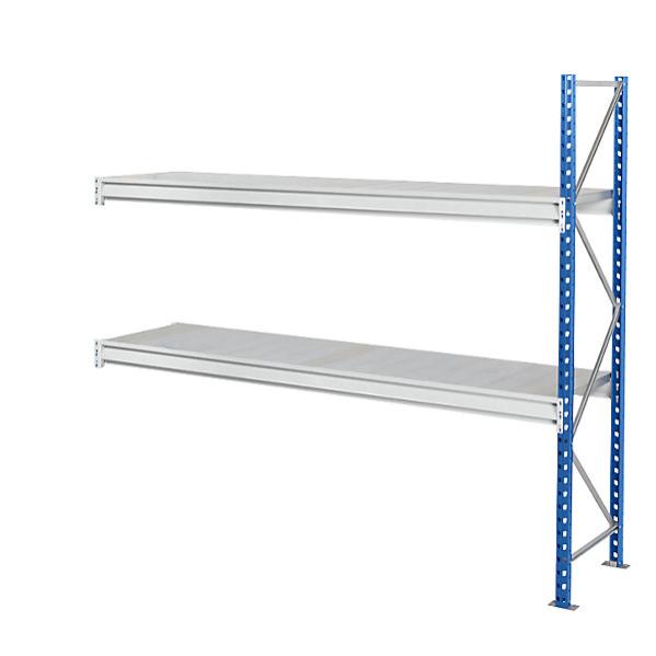 Kaiserkraft | Scaffale a campata larga con ripiani in acciaio | cornice ...